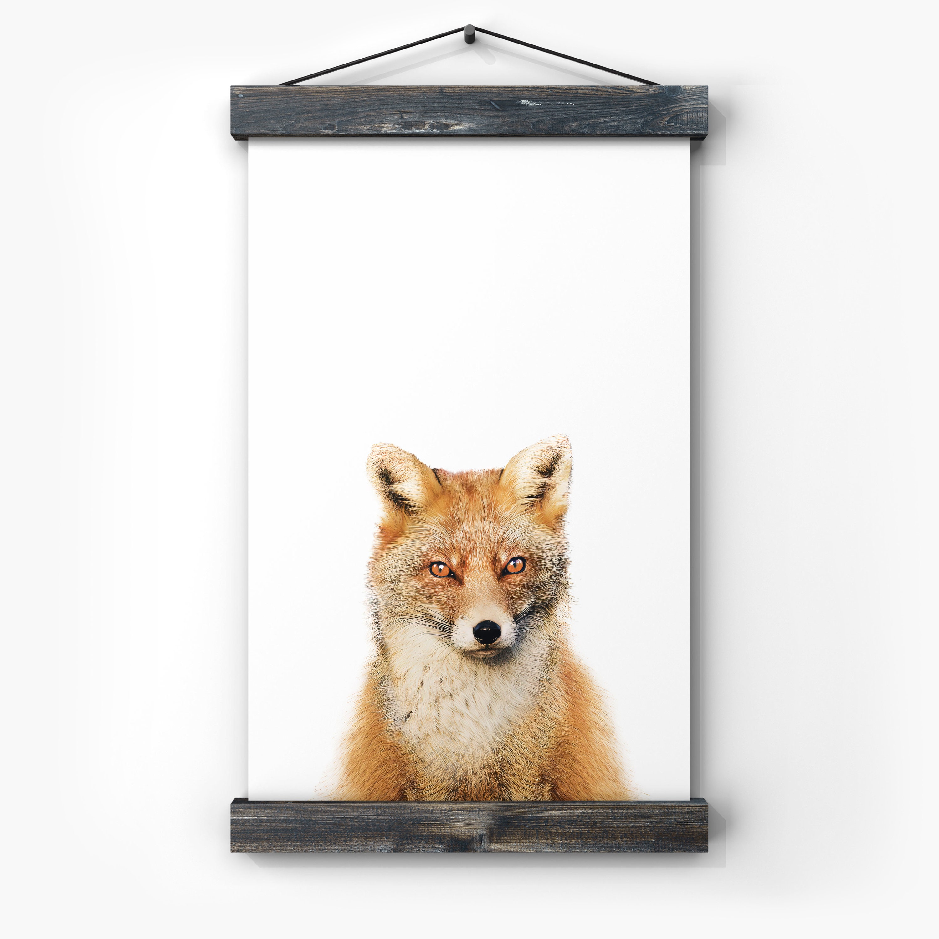 FOX Print, Fox Nursery Wall Art, Fox Printable, Fox Woodland Animal Art ...