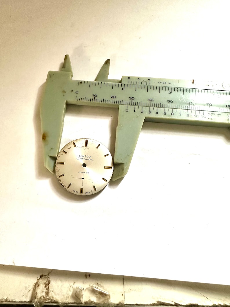 Vintage Omega Seamaster Incabloc Pre-owned Dial - Etsy