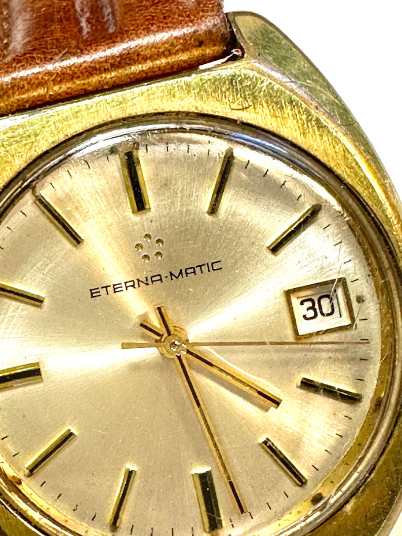 ETERNA-MATIC Automatic 70’s Vintage Watch - Etsy