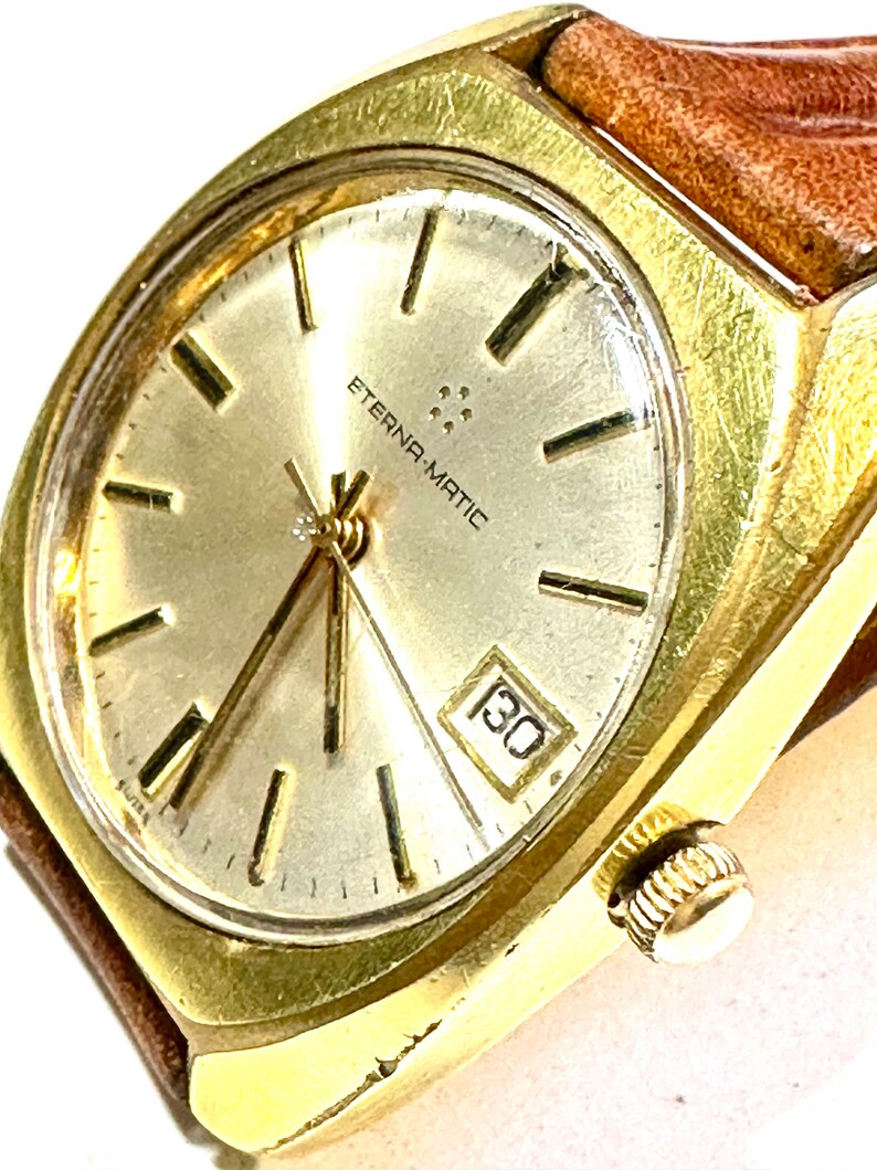 ETERNA-MATIC Automatic 70’s Vintage Watch - Etsy