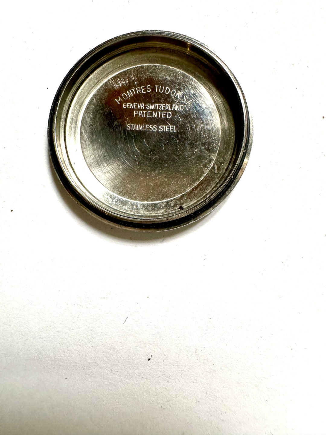 Vintage Tudor Stainless Steel Wrist Watch Case Back - Etsy