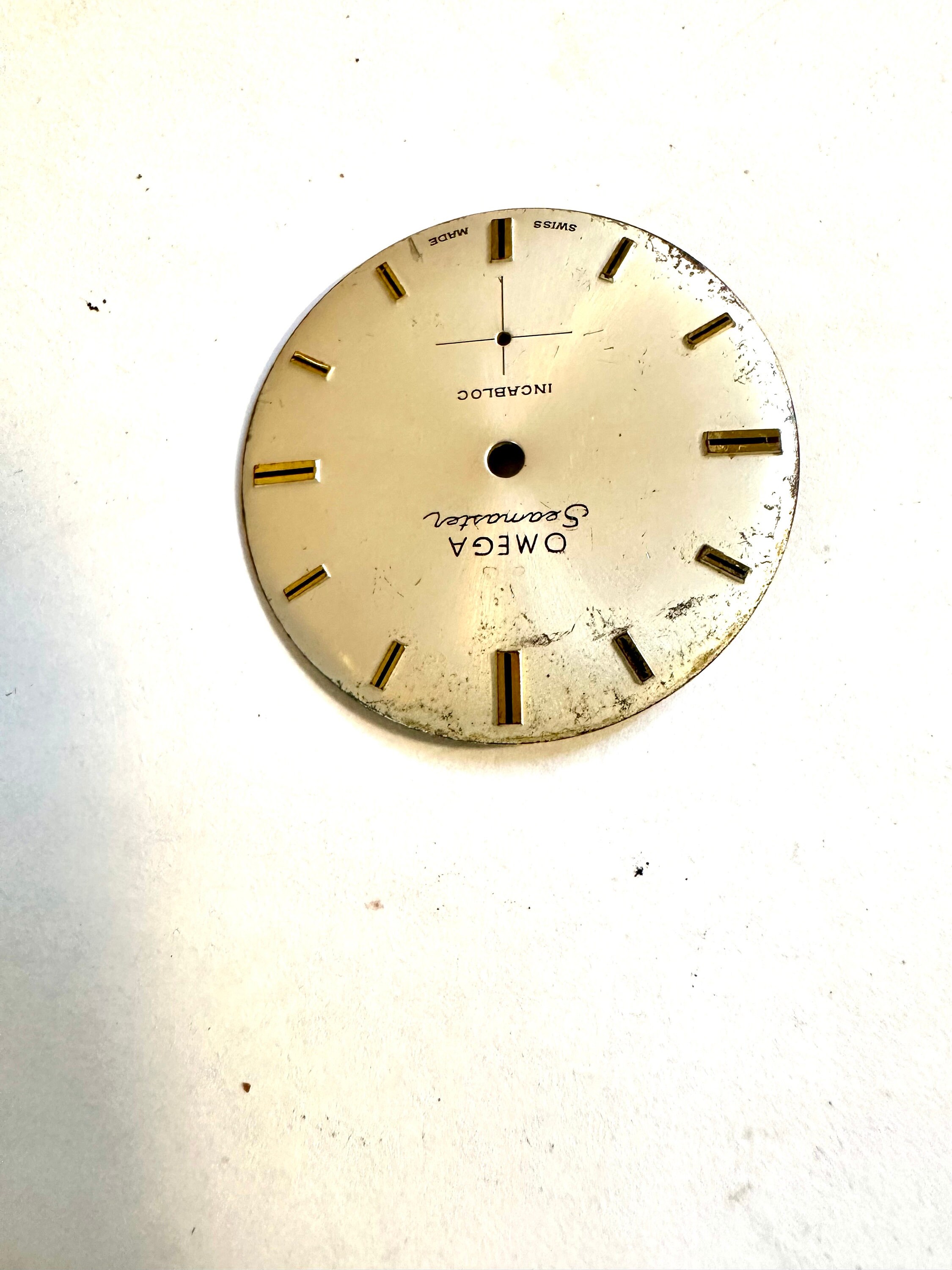Vintage Omega Seamaster Incabloc Pre-owned Dial - Etsy