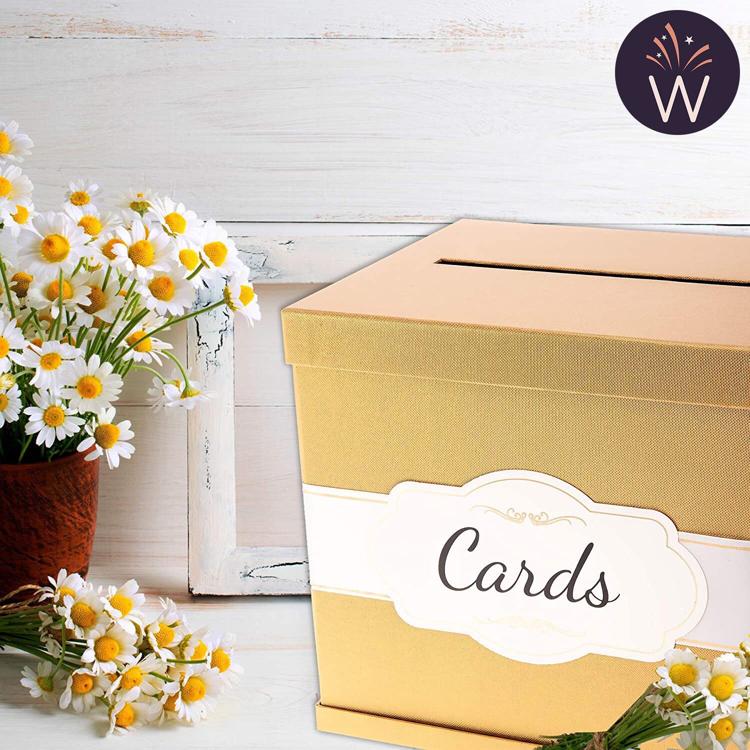 Graduation Gift Box 10x10 Gold Card Box - Etsy