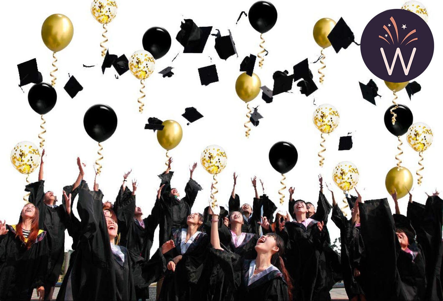 50 Graduation Balloons Graduation Party Graduation Decor | Etsy