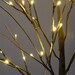 6 Ft Prelit Tree Light 72/132 Warm Light up Tree LED Light Tree Porch ...