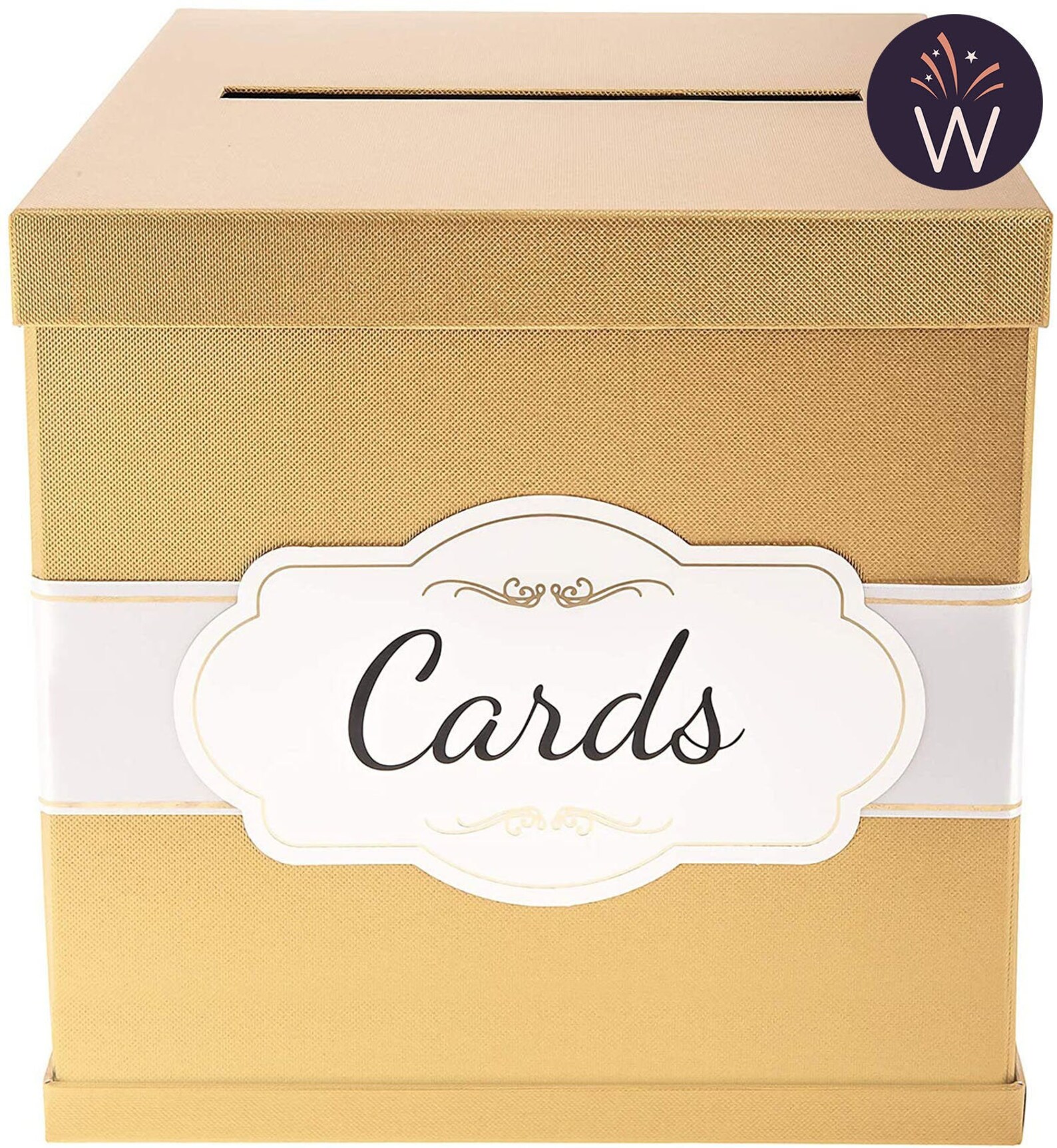 Graduation Gift Box 10x10 Gold Card Box - Etsy