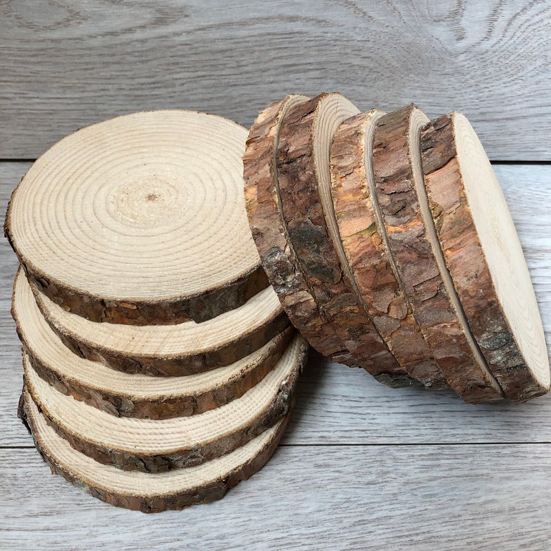 Wood Rounds - Etsy