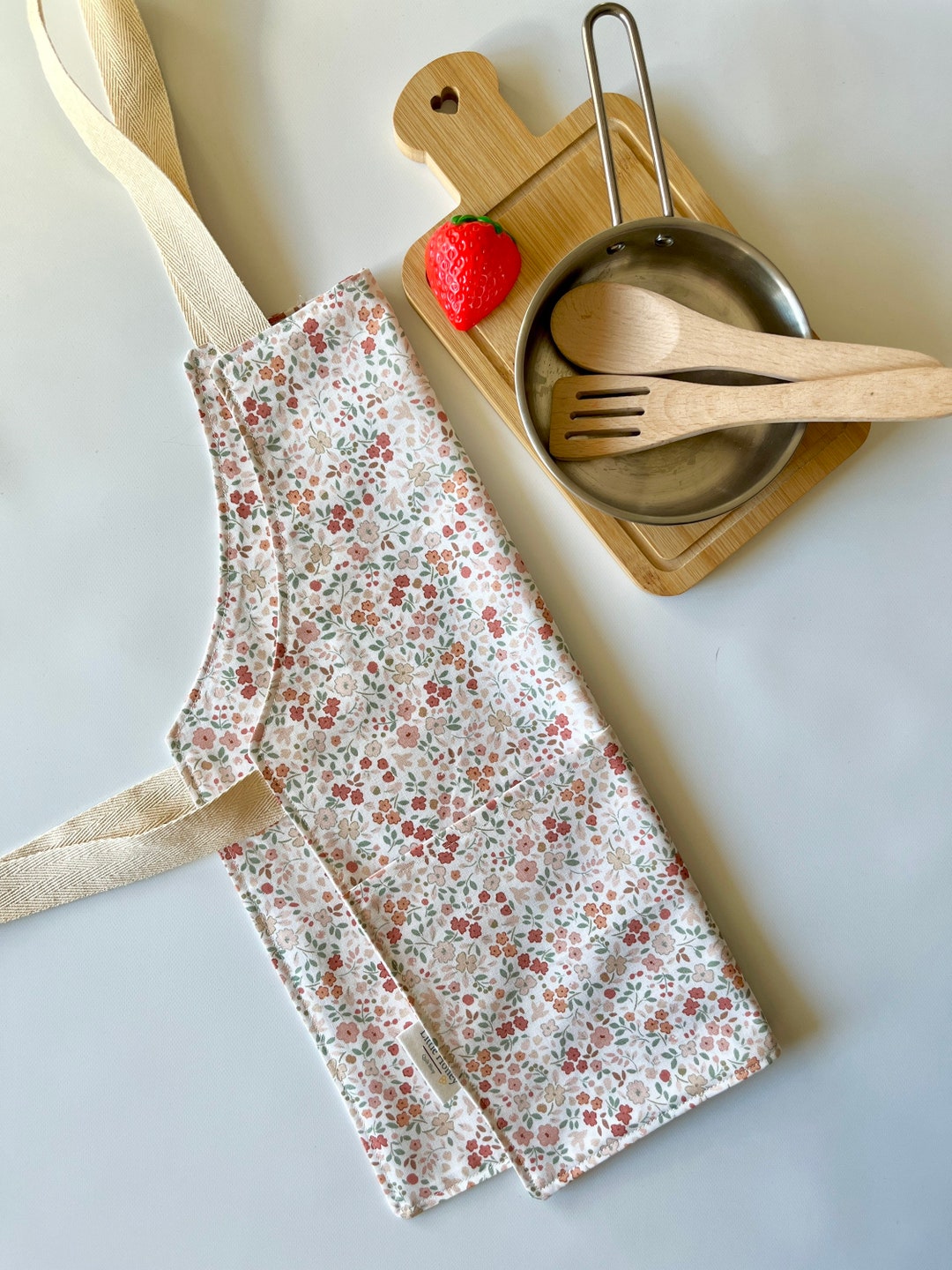 Toddler Kids Floral Apron Play Apron for Girls Daisy Apron - Etsy