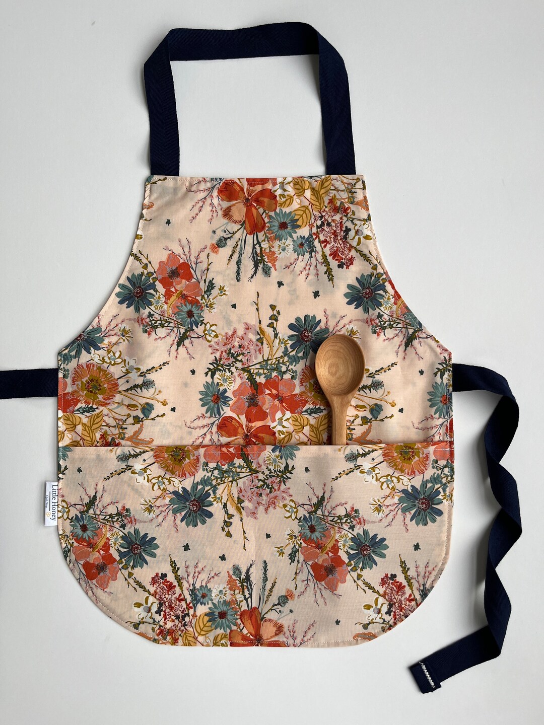 Toddler Kids Floral Apron Play Apron for Girls Daisy Apron Gift for ...