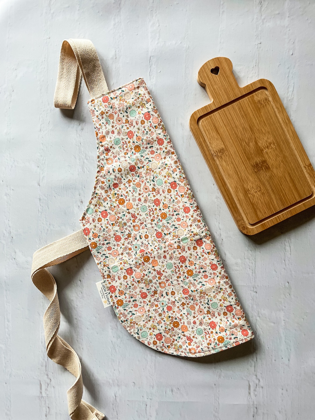 Toddler Kids Floral Apron Play Apron for Girls Daisy Apron Gift for ...