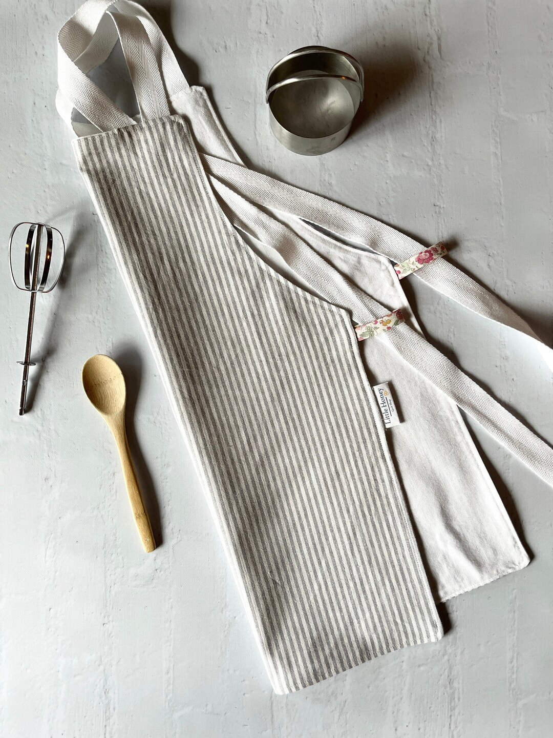 Toddler or Kid Linen Apron Play Apron Toddler Chef Apron Girl Apron Boy ...