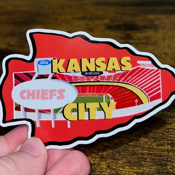Chiefs Stickers - Etsy