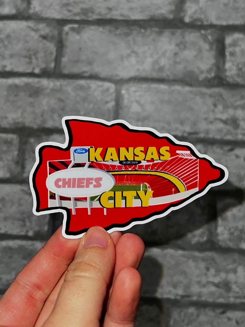 Kansas City Chiefs Sticker - Etsy