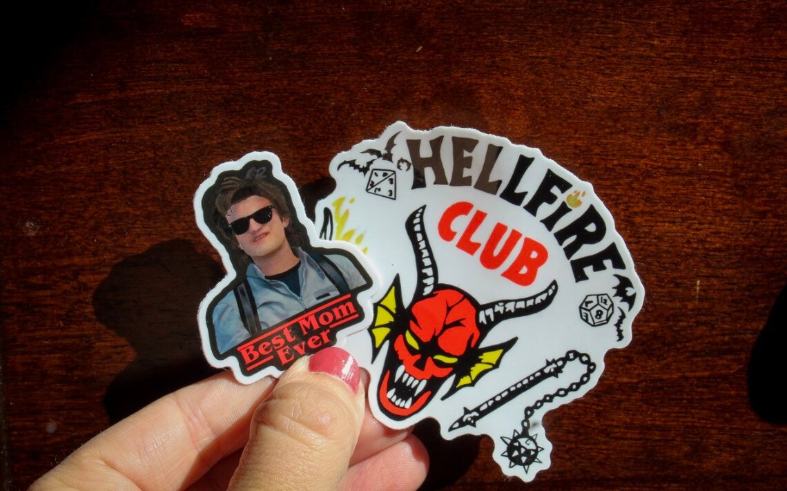 Stanger Things Sticker Pack - Etsy