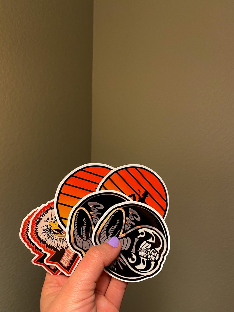 Karate Kid Sticker Pack - Etsy