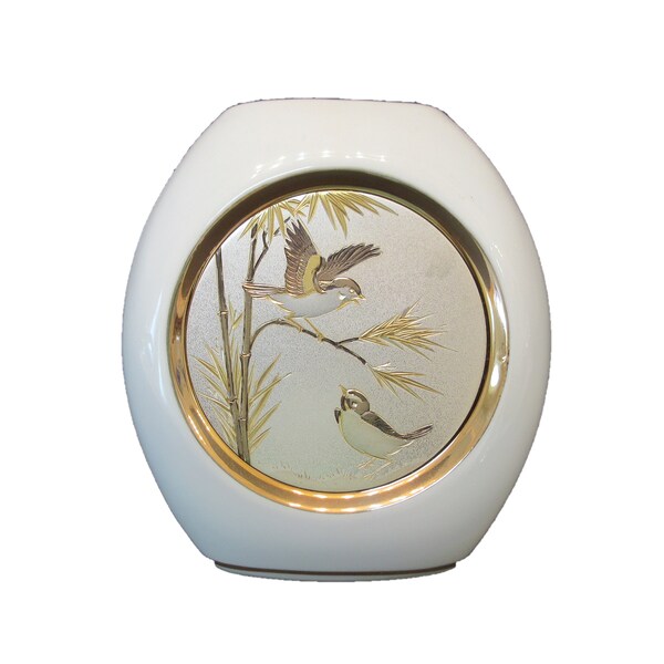 Vintage Japanese Chokin Vase - Etsy