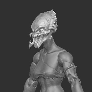 Female Predator Open Mouth - Etsy