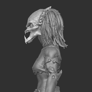 Female Predator Open Mouth - Etsy