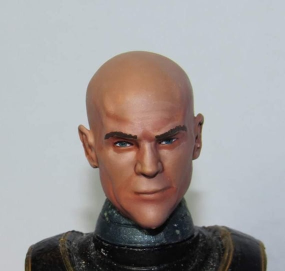 Prince Illfred Smirk bald Head Unpainted - Etsy
