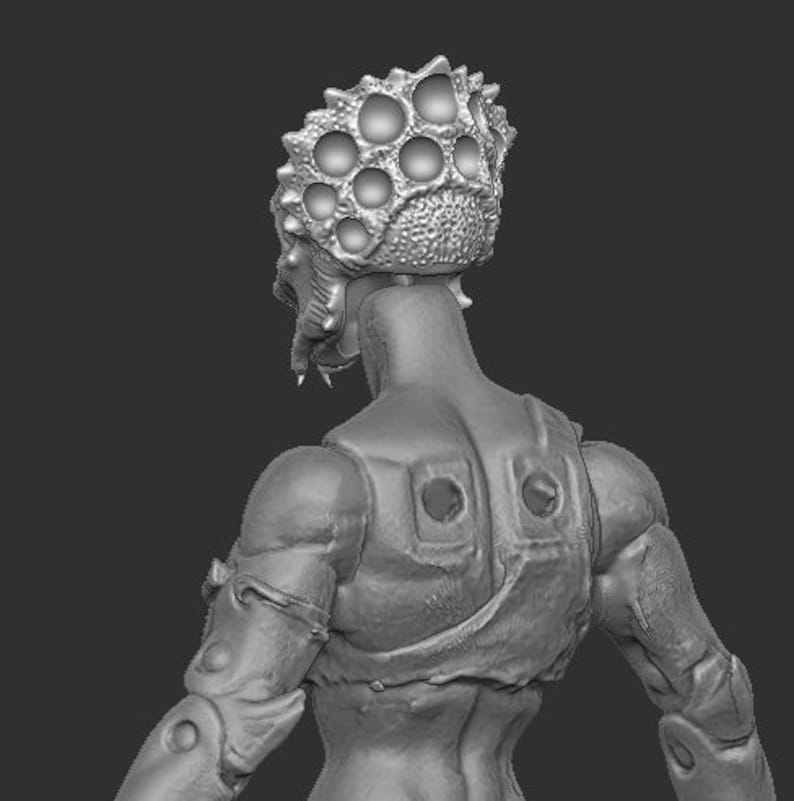 Female Predator Head Closed Mouth - Etsy