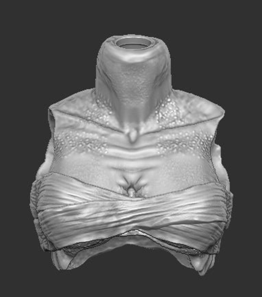 Fugitive Female Predator Torso Top Wraps - Etsy