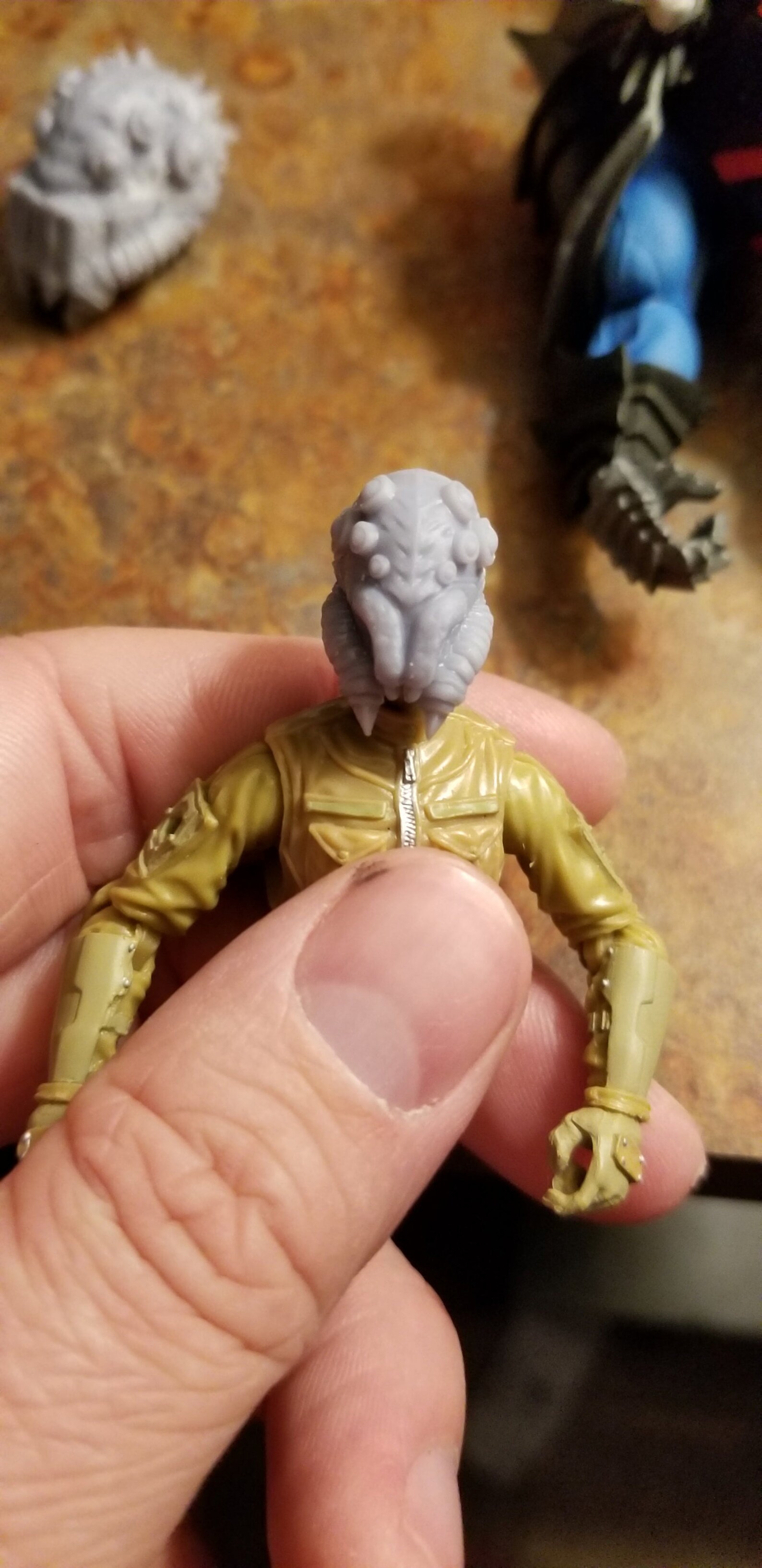 Spider Covert V2 Head Unpainted - Etsy