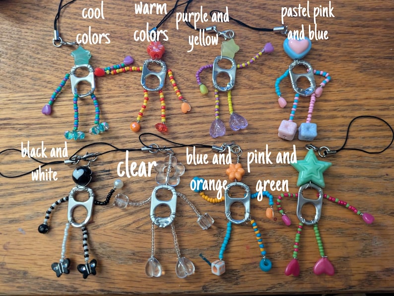 Soda Tab People Keychains - Etsy