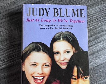 Vintage Judy Blume Just as Long as We're Together - Etsy