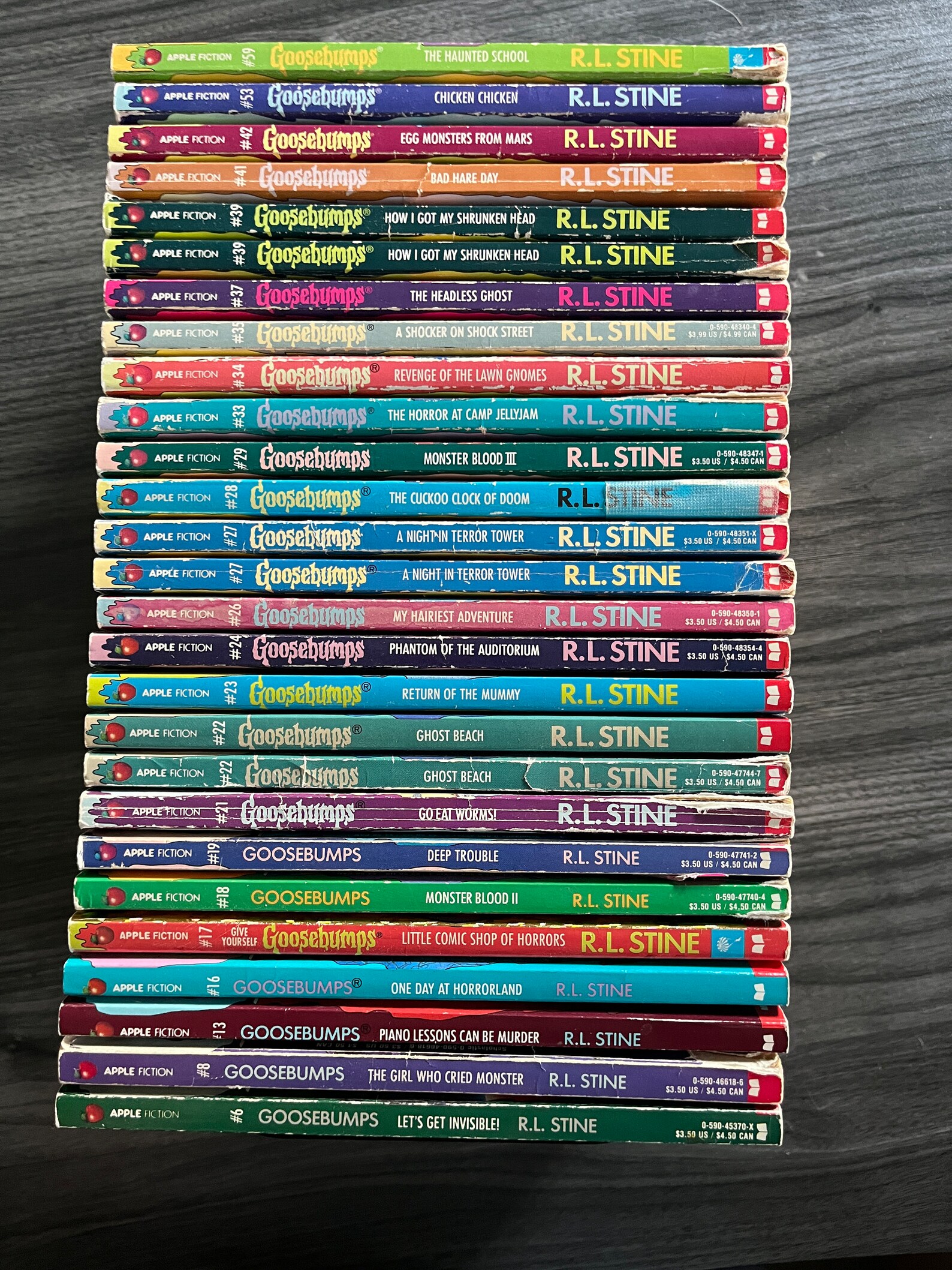 Goosebumps Books by R.L Stine Vintage Choose Your Favourites - Etsy