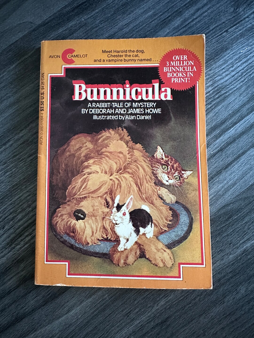 Bunnicula by Deborah and James Howe Avon Camelot Printing - Etsy
