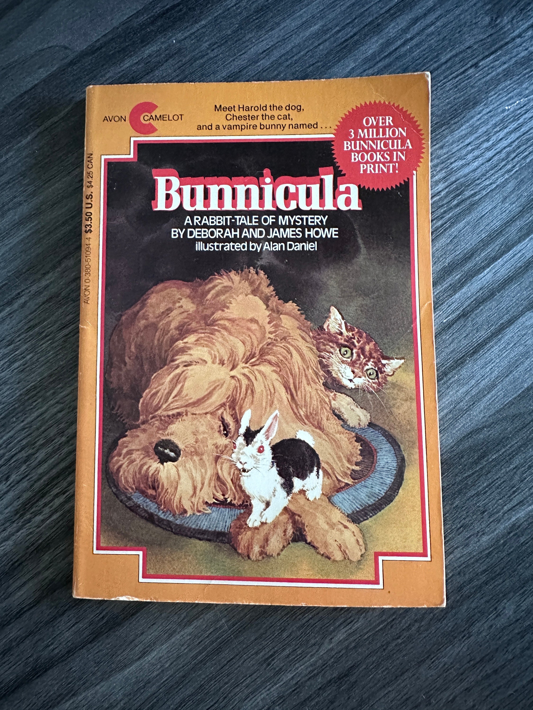 Bunnicula by Deborah and James Howe Avon Camelot Printing - Etsy
