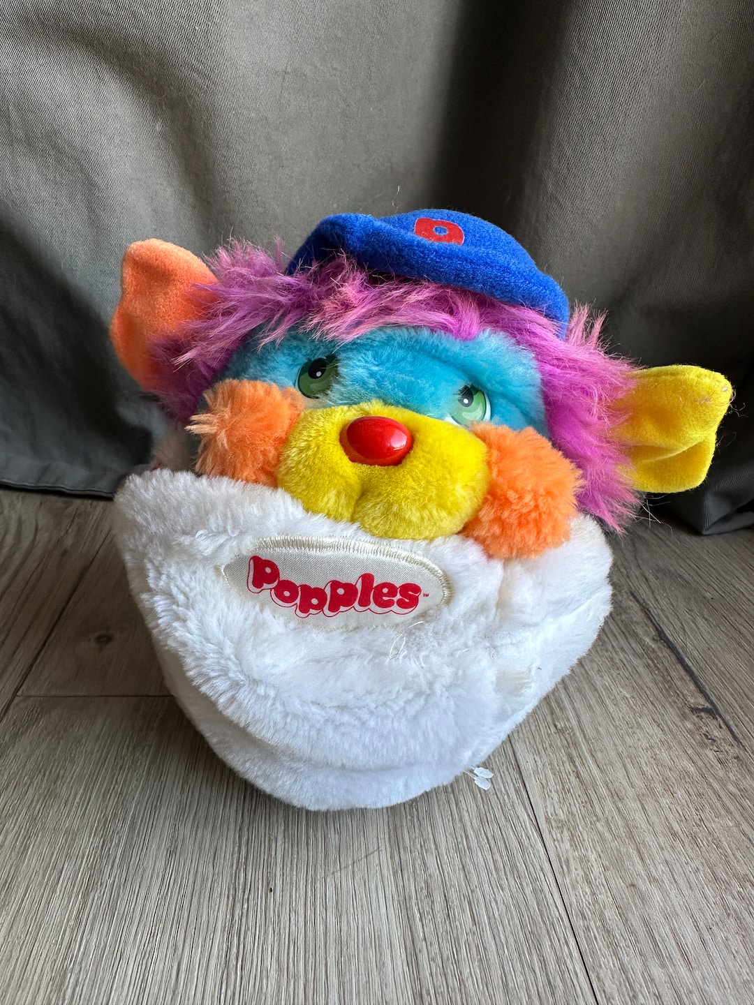 Popples Rare PC Pitcher Baseball Player 11 Popples Plush 1986 Toy - Etsy