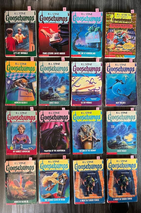 Goosebumps Books by R.L Stine Vintage Choose Your Favourites - Etsy