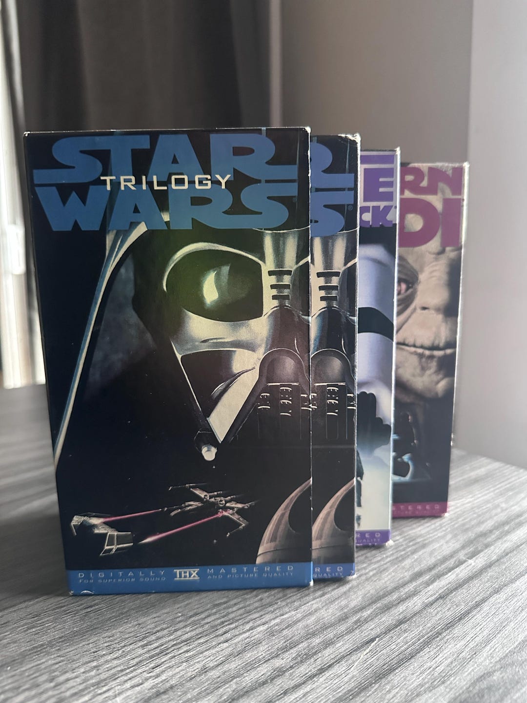 Star Wars Box Set VHS Movies With Original Sleeve - Etsy