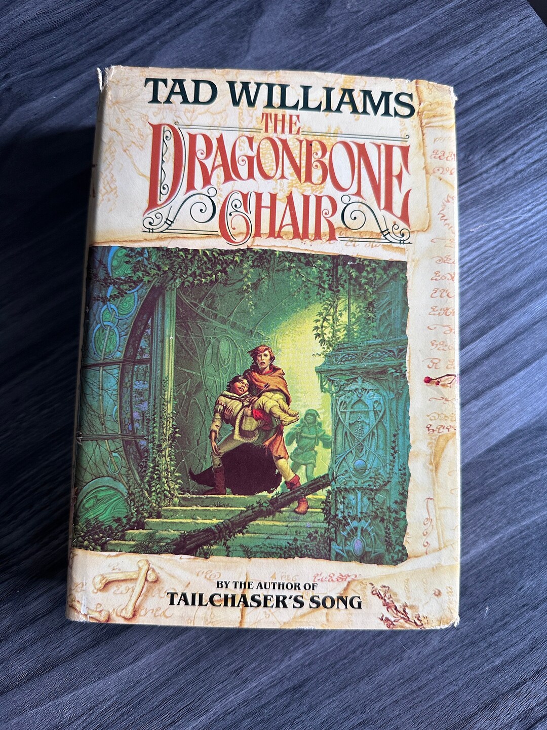 THE DRAGONBONE CHAIR Vintage 1988 1st Edition by Tad Williams 1988 ...