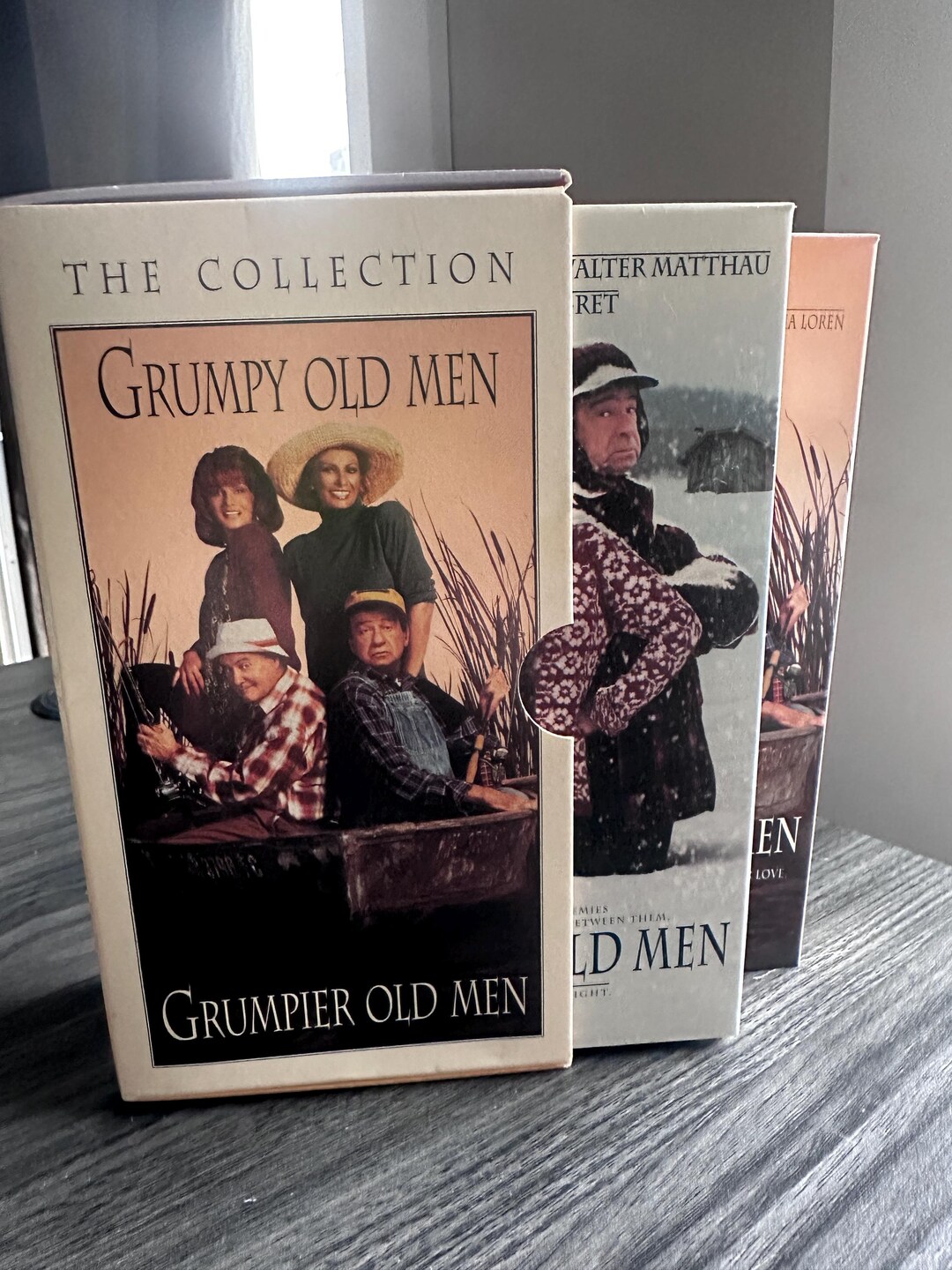 Grumpy Old Men/grumpier Old Men 2 Vintage VHS Tapes Movie Box Set Collection Sealed Warner 1996 ...