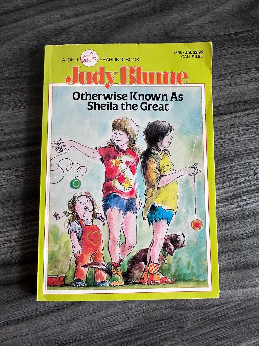 Otherwise Known as Sheila the Great Paperback Book by Judy Blume / Dell ...