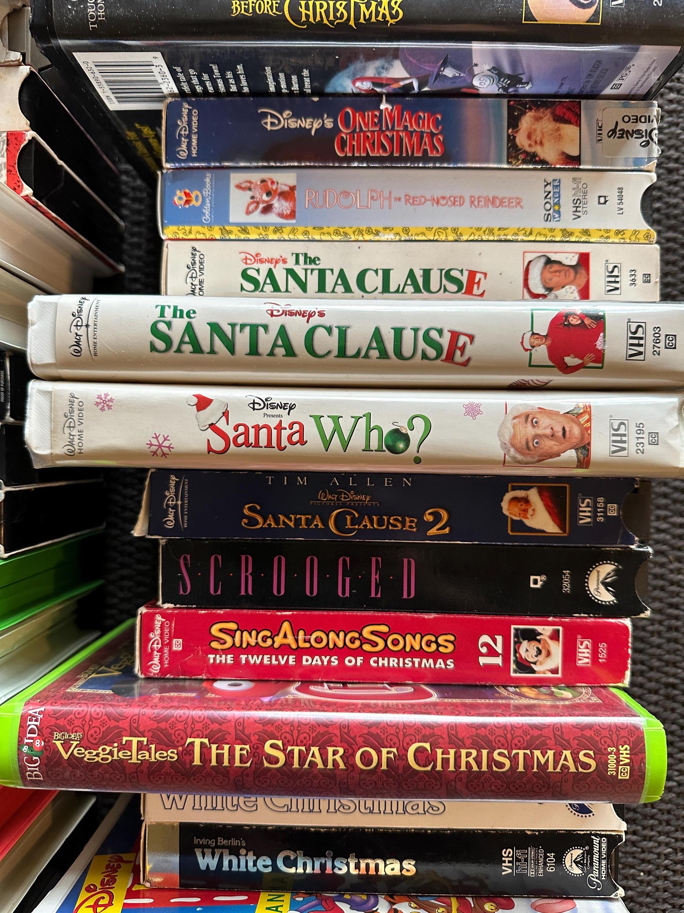 Christmas Movies, VHS Tapes, Choose Your Favourites (restocks Often) - Etsy