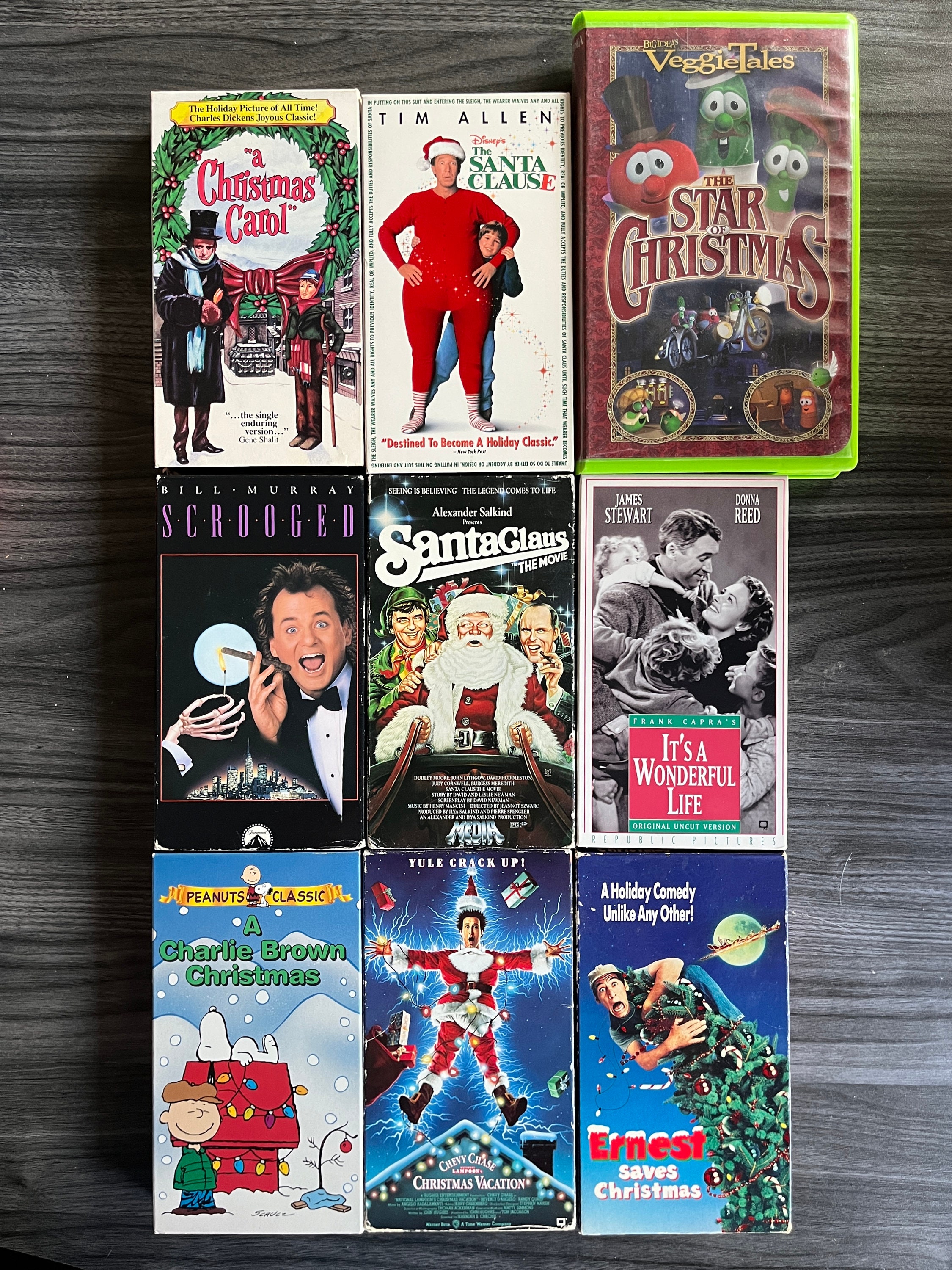 Christmas Movies VHS Tapes Choose Your Favourites - Etsy