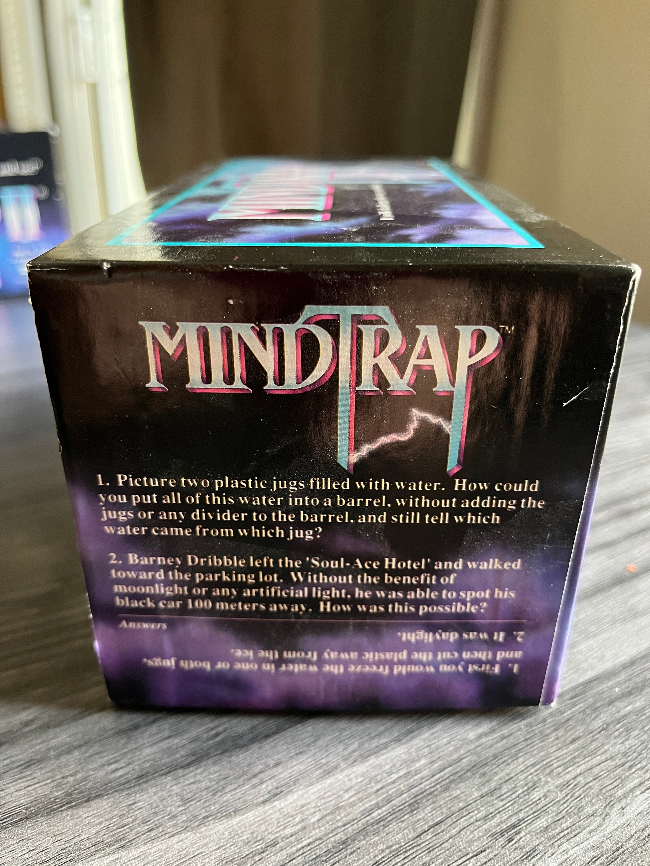 Mindtrap Board Game Original 1990's Vintage, Like New, Never Played - Etsy