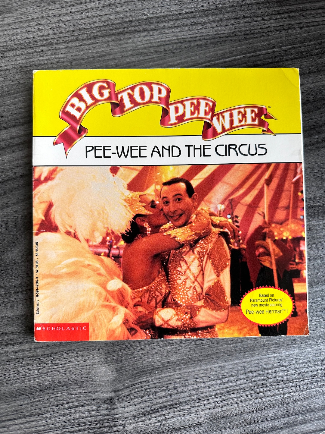 Big Top Pee Wee Book Pee Wee and the Circus Vintage Softcover, RARE - Etsy