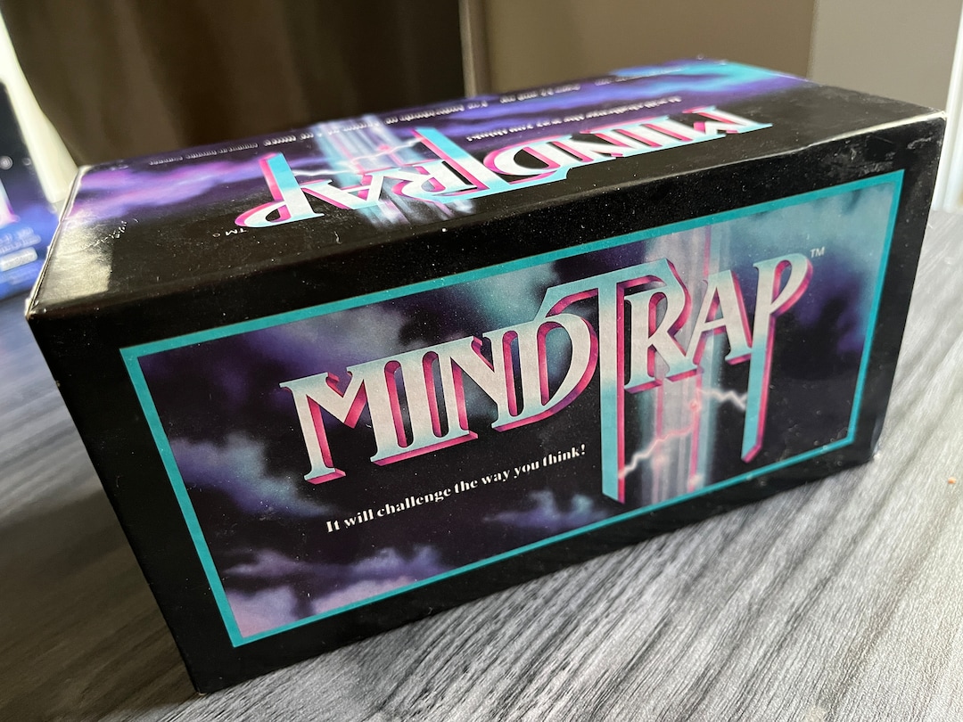 Mindtrap Board Game Original 1990's Vintage, Like New, Never Played - Etsy