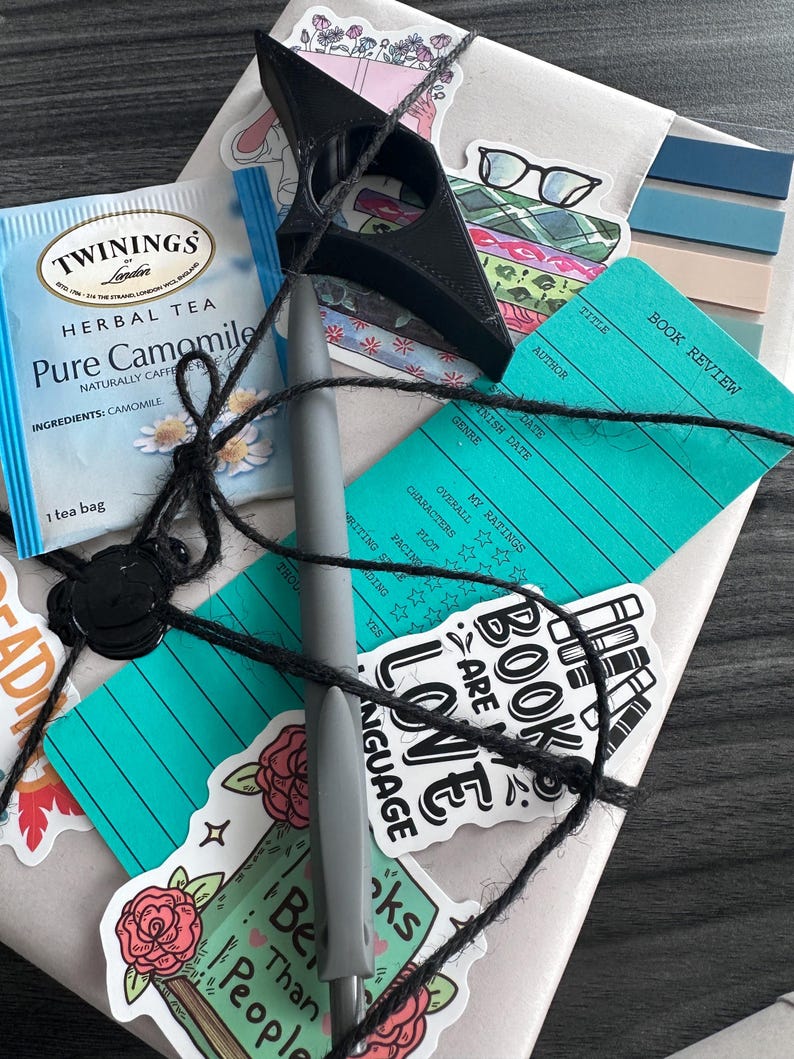 Blind Date With a Book Mystery Box, Surprise Bookish Gift Set, Bookworm ...