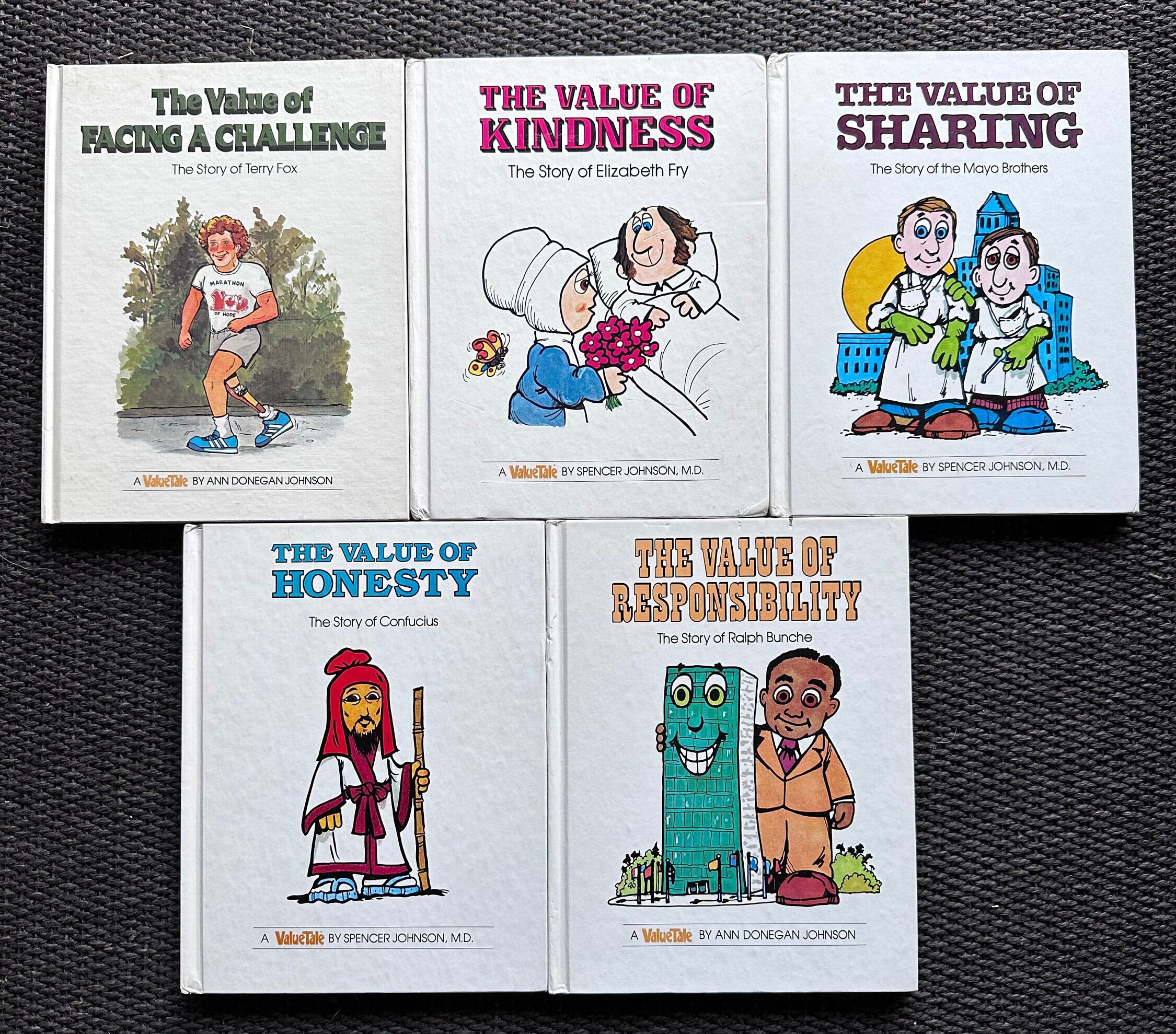 Value Tale Books by Ann Donegan Johnson 1970's Hardcover, Choose From ...