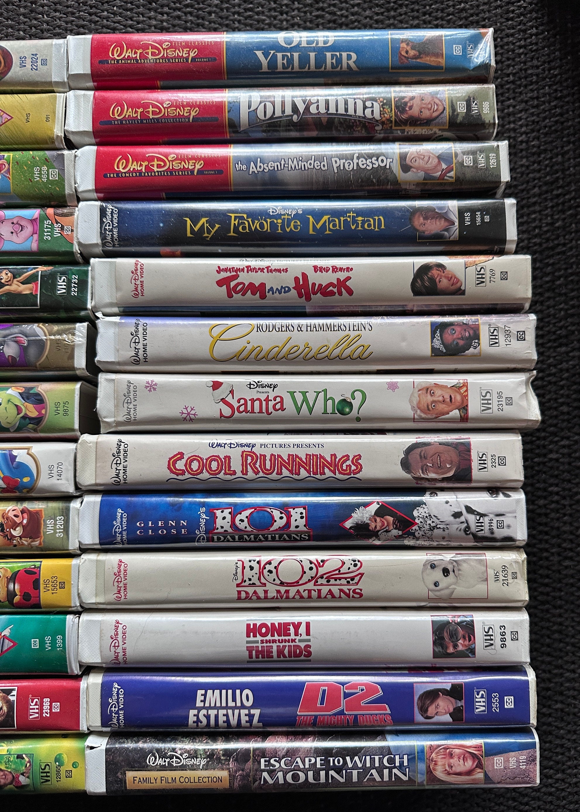 Disney Movies VHS Listing 5 of 5 New Titles Original Clamshell Cases ...