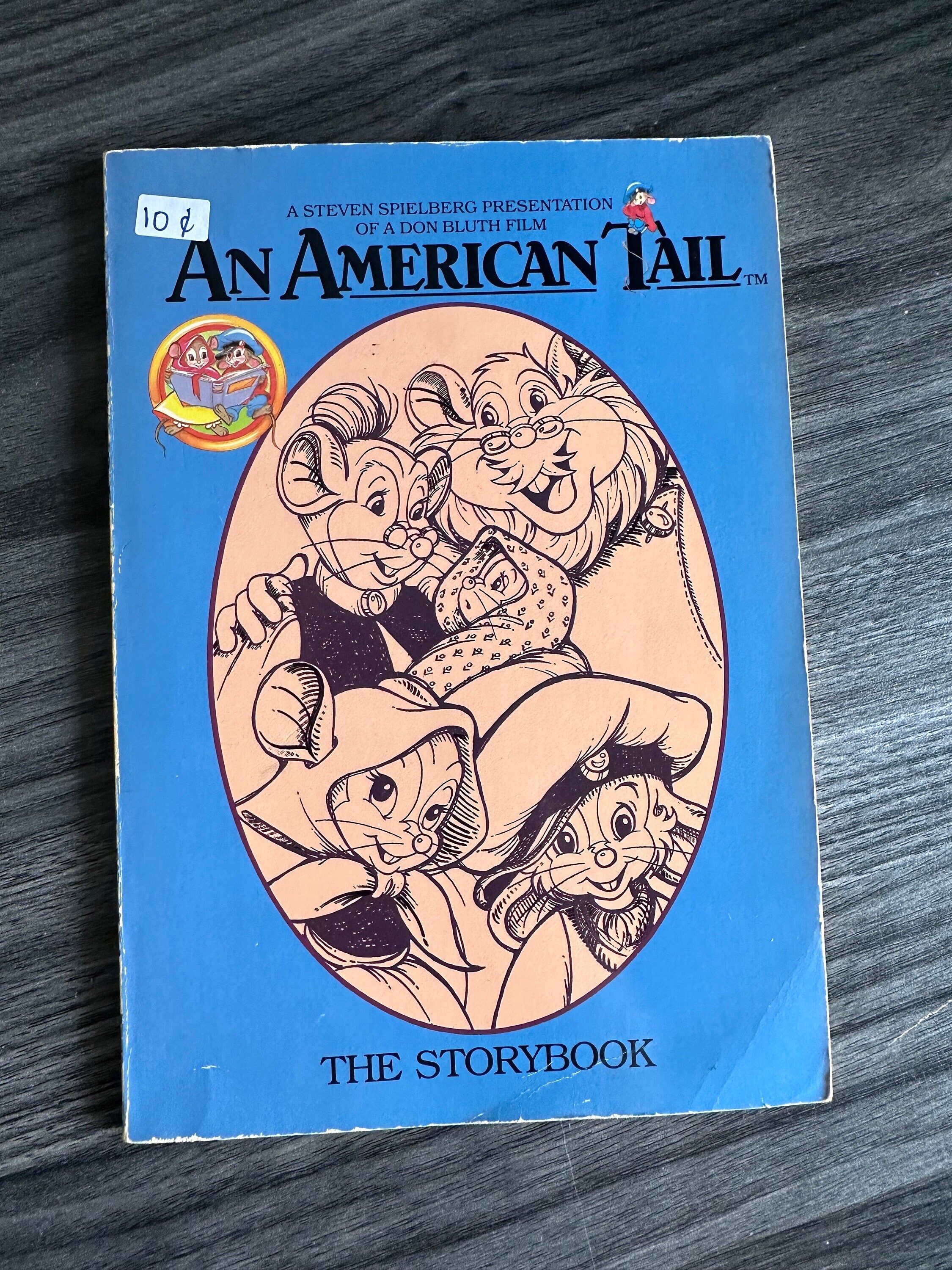 An American Tail Movie Novelization, Vintage Paperback - Etsy