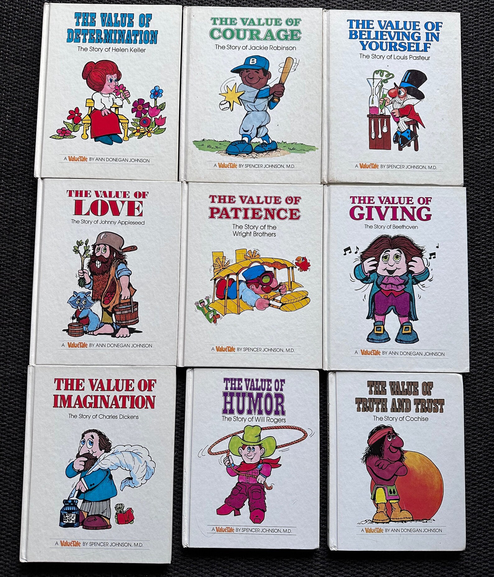 Value Tale Books by Ann Donegan Johnson 1970's Hardcover, Choose From ...