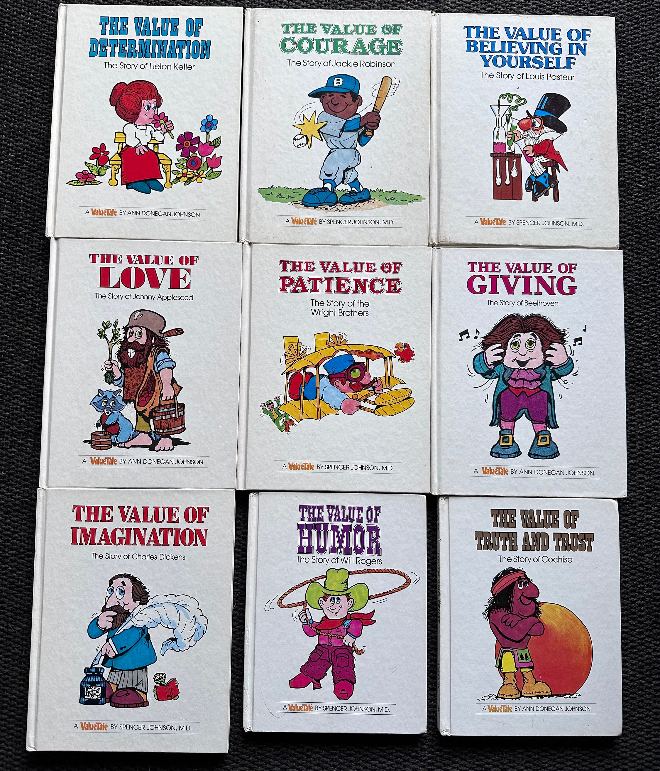 Value Tale Books by Ann Donegan Johnson 1970's Hardcover, Choose From ...