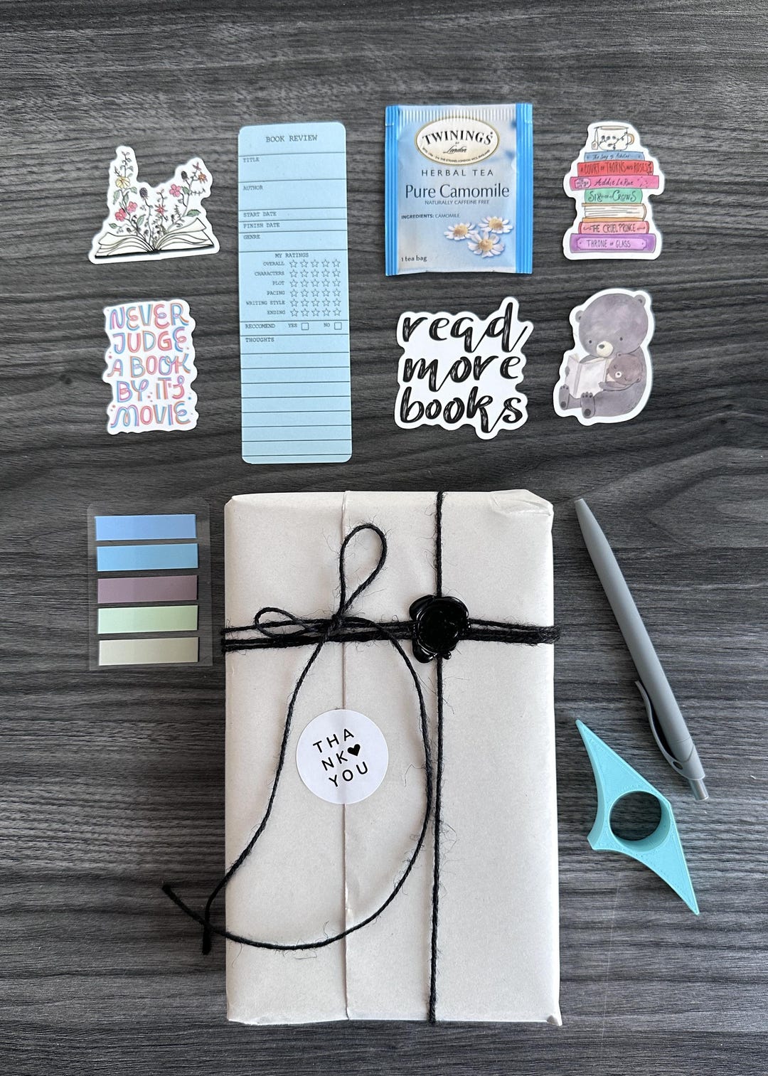 Blind Date With a Book Mystery Box, Surprise Bookish Gift Set, Bookworm ...