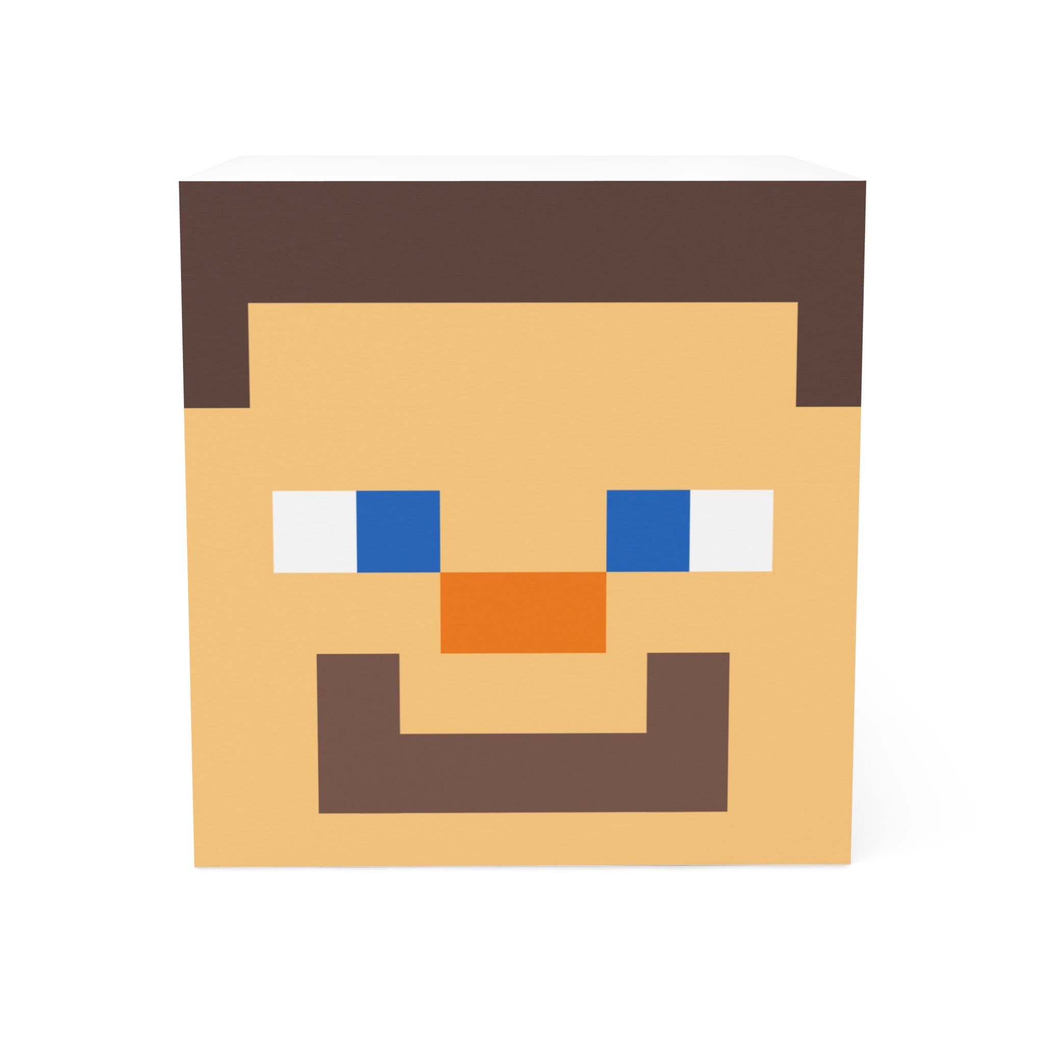 Mincraft Steve Sticky Note Cube - Etsy